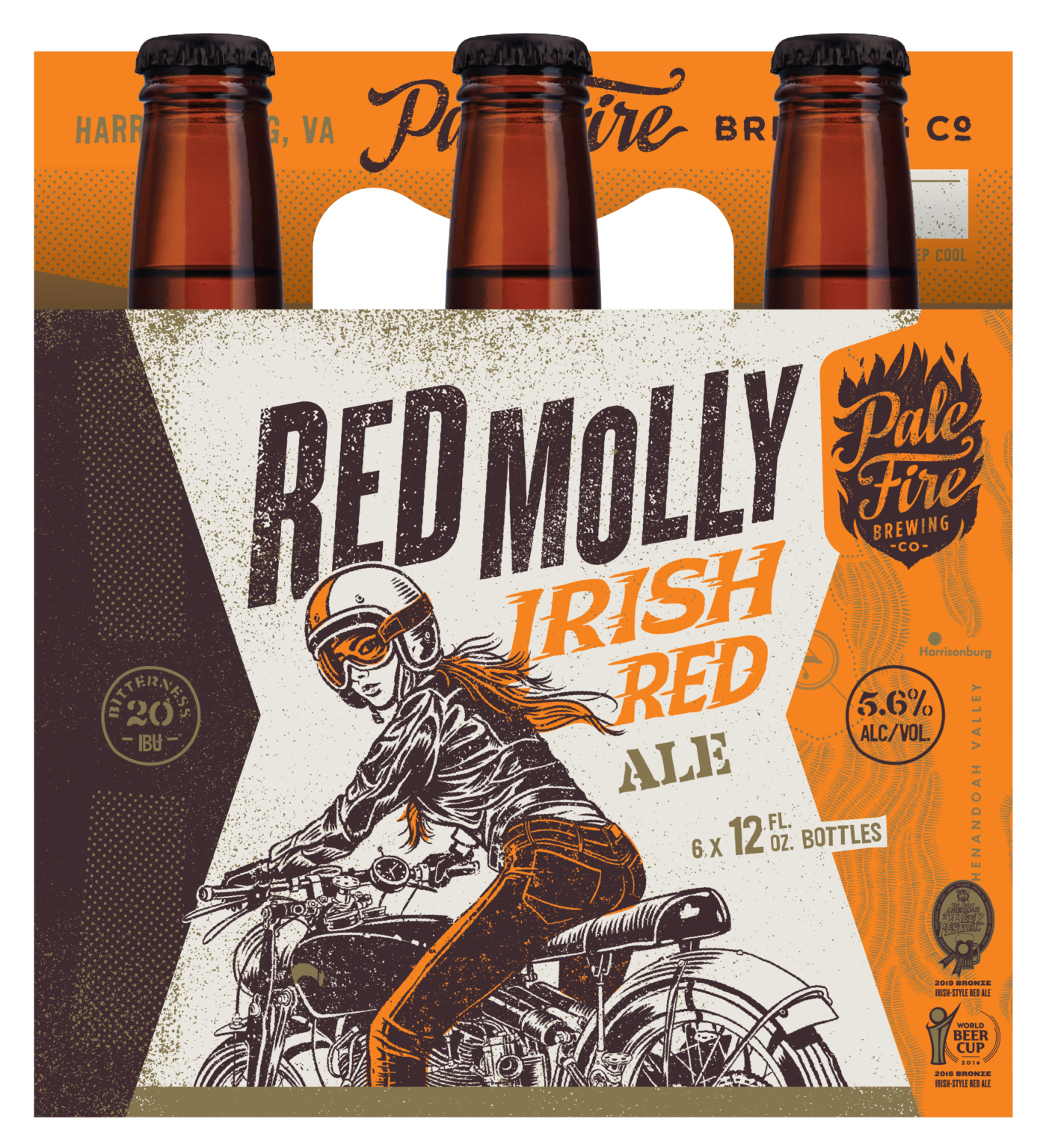Red Molly Irish Red Ale (12oz Bottle) | Pale Fire Brewing Company